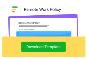 Free and Simple Remote Work Policy Template [2023]