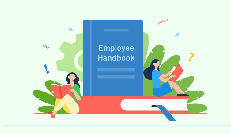 Employee Handbook Clipart