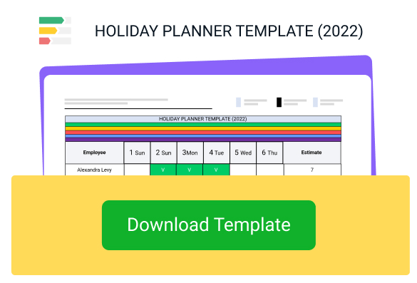 Free Holiday Planner Template You've Been Waiting For