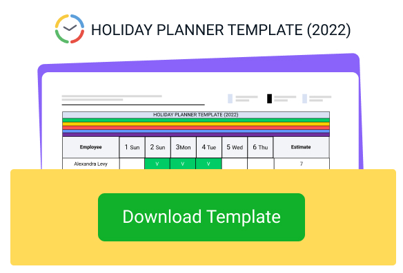 Free Holiday Planner Template You've Been Waiting For (2022)