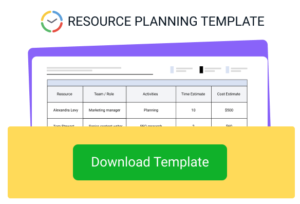 The Only Resource Planning Template You'll Ever Need